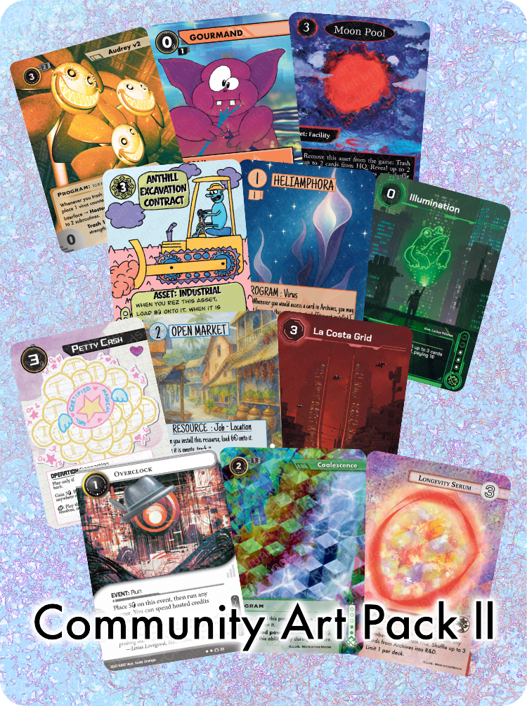 NetrunnerCards - Community Art Pack II – Netrunner Cards