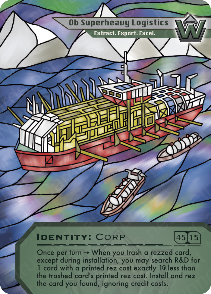 Ob - Alt-art by Aleksandra Simonović – Netrunner Cards